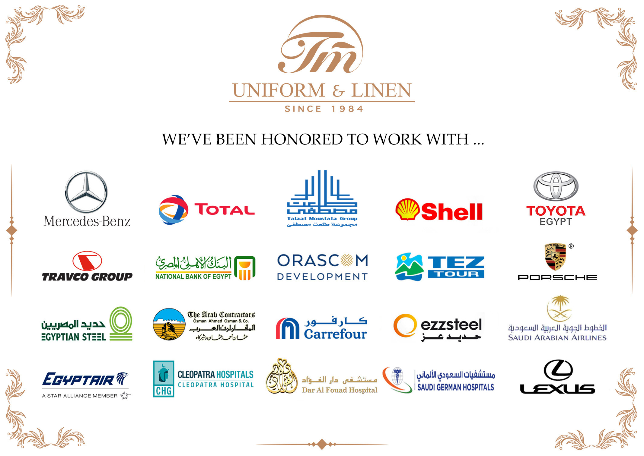 Business Partners - TM Fashion Factory & Hotel Supplies